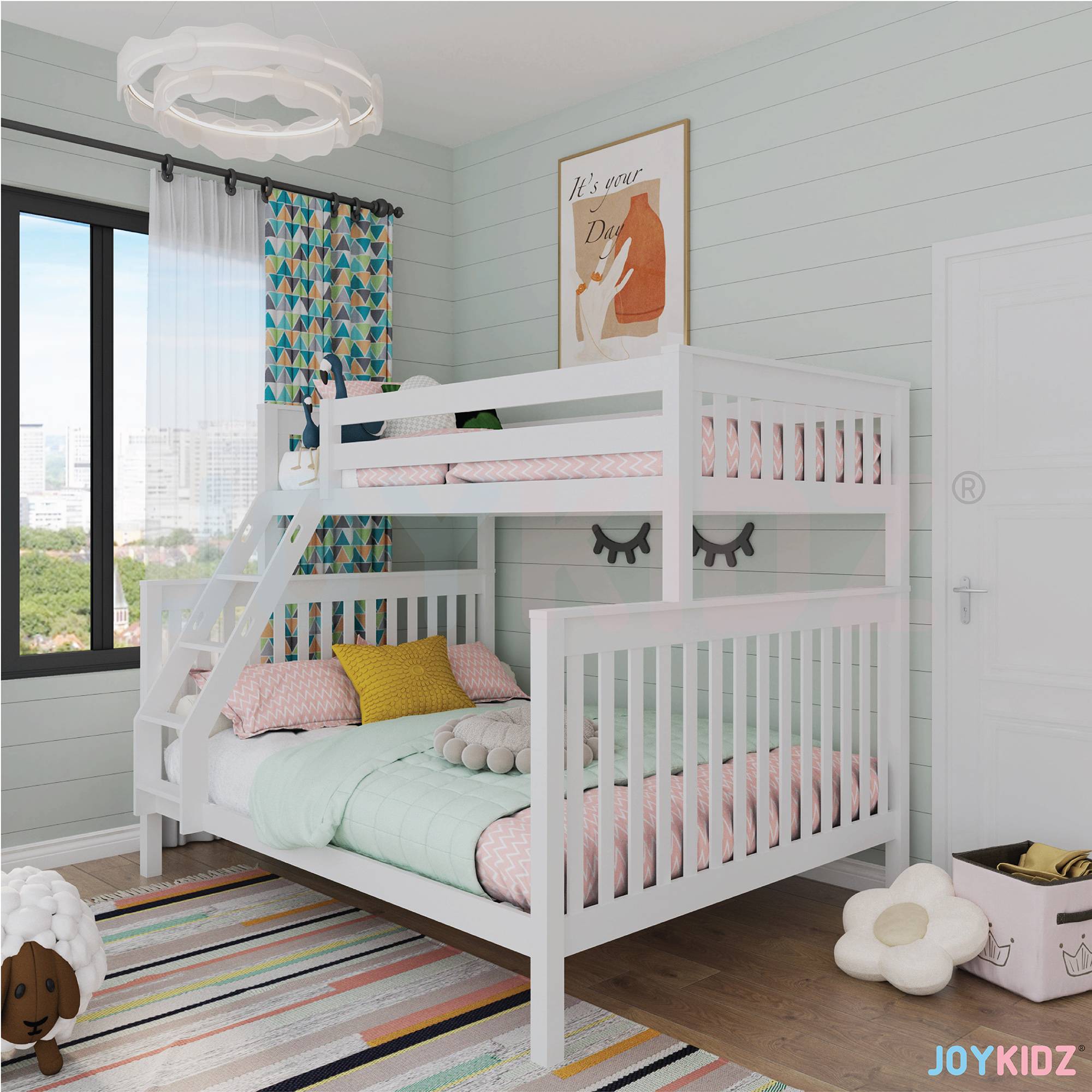 Trio wooden bunk bed store